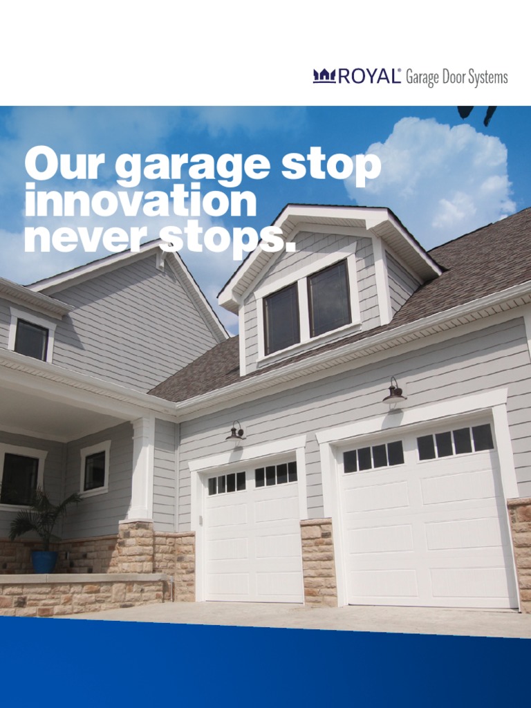 ROYAL BUILDING SOLUTIONS Garage Brochure 2017 | PDF | Door | Paint
