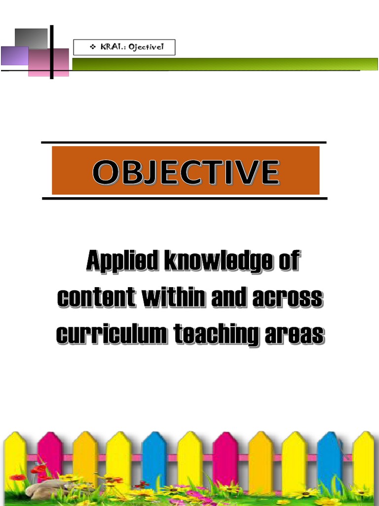 Kra 1 | PDF | Lesson Plan | Literacy