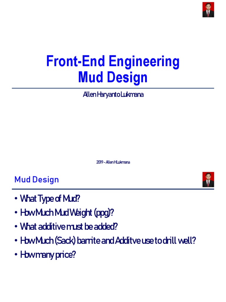 Mud Design (Allen) | PDF | Petroleum | Density