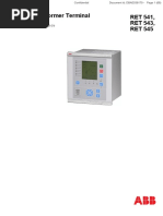 SEL-2414 Transformer Monitor Overview | PDF | Transformer | Electronics