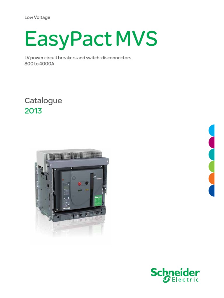Easypact MVS: Catalogue | PDF | Electrical Equipment | Electrical ...