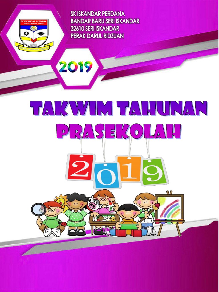 Takwim Tahunan Prasekolah Reena 2019 | PDF