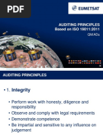 7 Principles of Auditing Management System | PDF