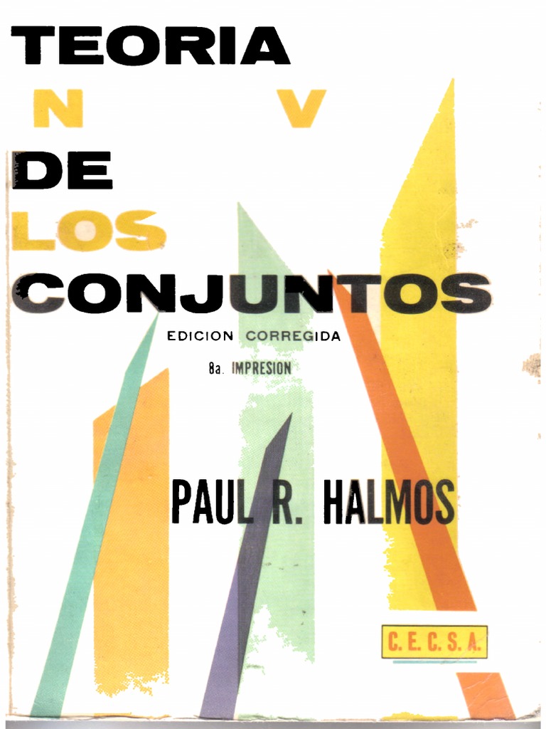 Teoria Intuitiva de Conjuntos - Paul R. Halmos | PDF