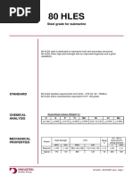 BISPLATE 80 Steel Specifications | PDF