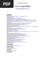 Alphabetical List of Biblical Names | PDF | Hebrew Bible People
