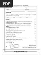 MoCA Instructions Spanish | PDF | Sustracción | Cognición