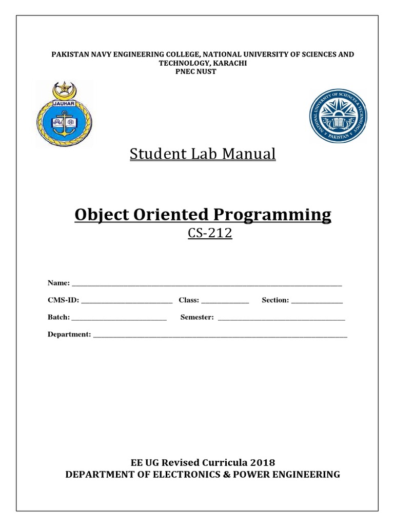 Student Lab File Format | PDF | Variable (Computer Science) | Experiment