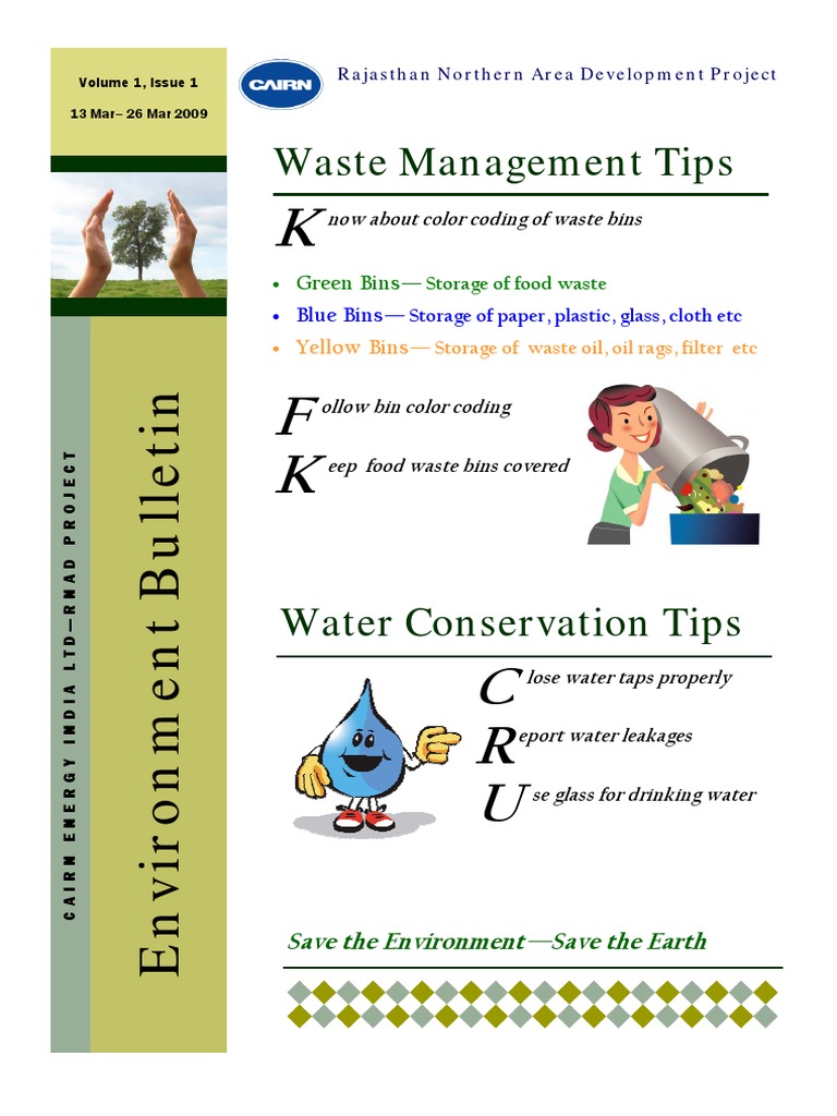 Environmental Bulletin - Vol 1 | PDF