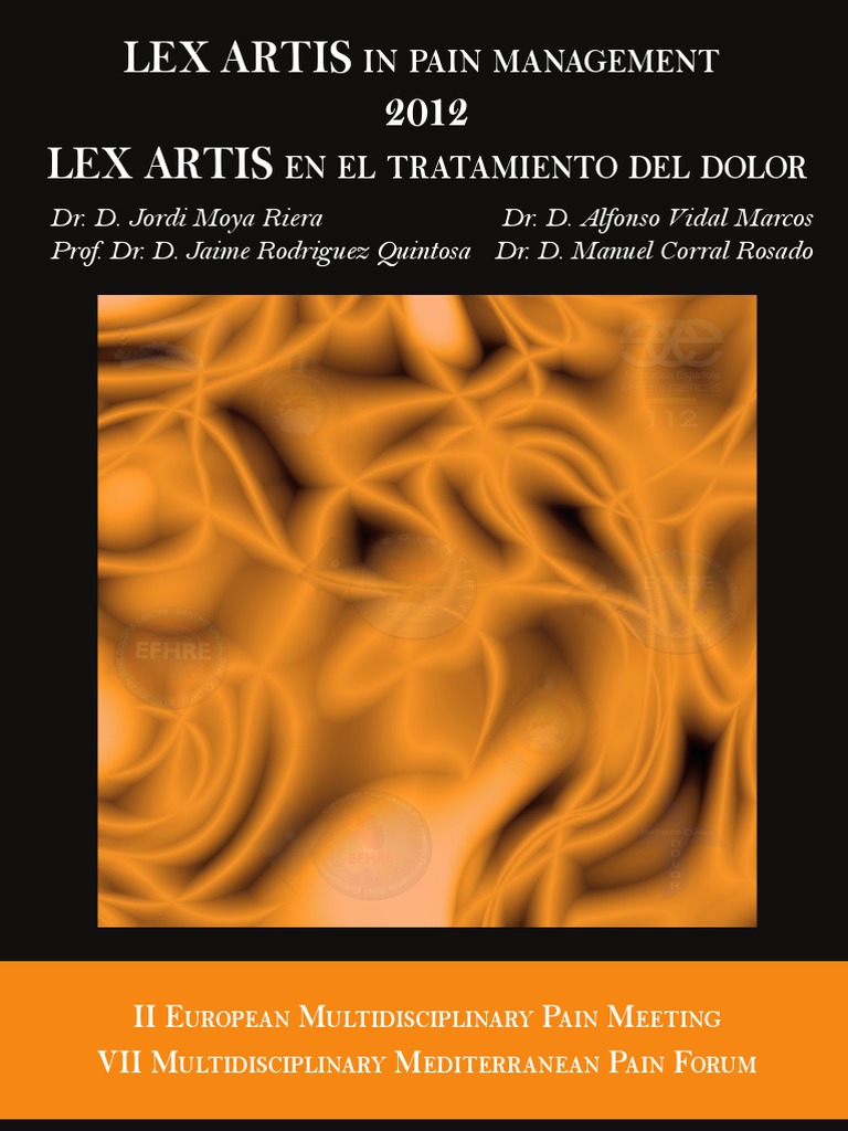 Lex Artis in Pain Management 2012 Lex Artis en El Tratamiento Del Dolor PDF | PDF | Dolor ...