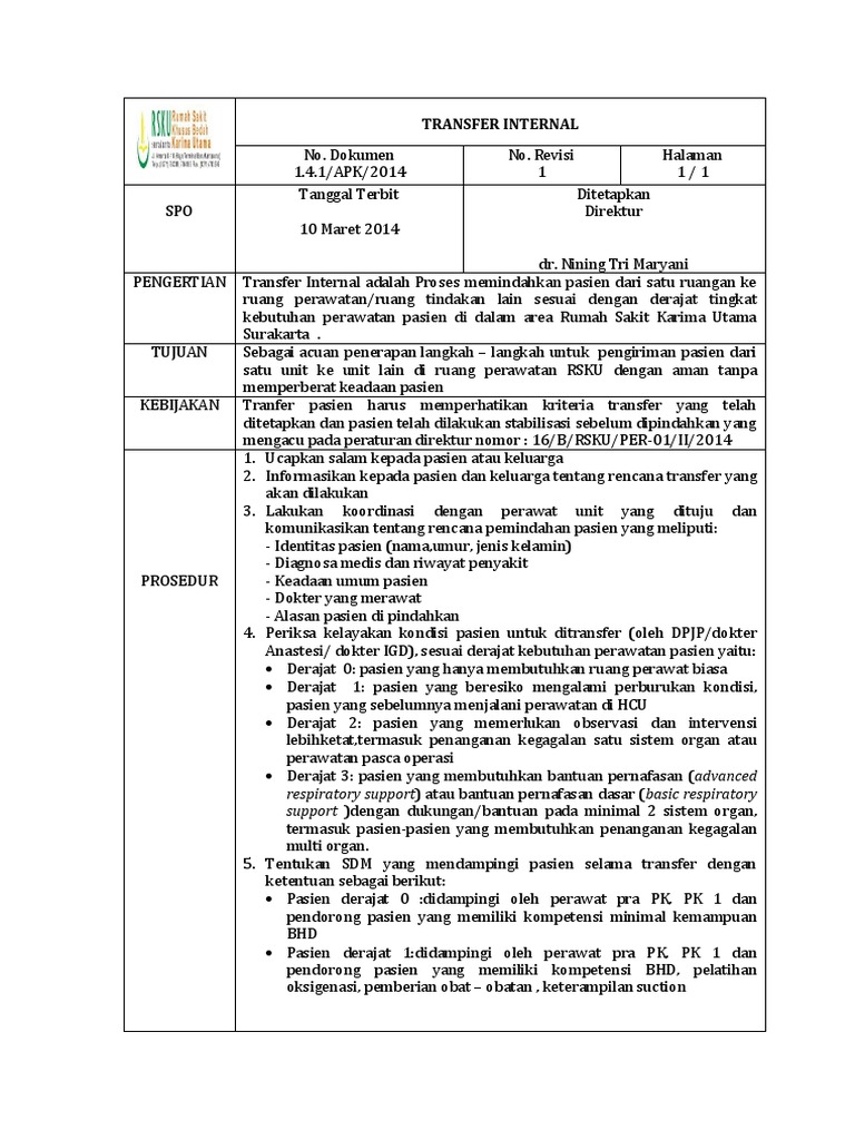 Spo Transfer Internal | PDF | Sains & Matematika