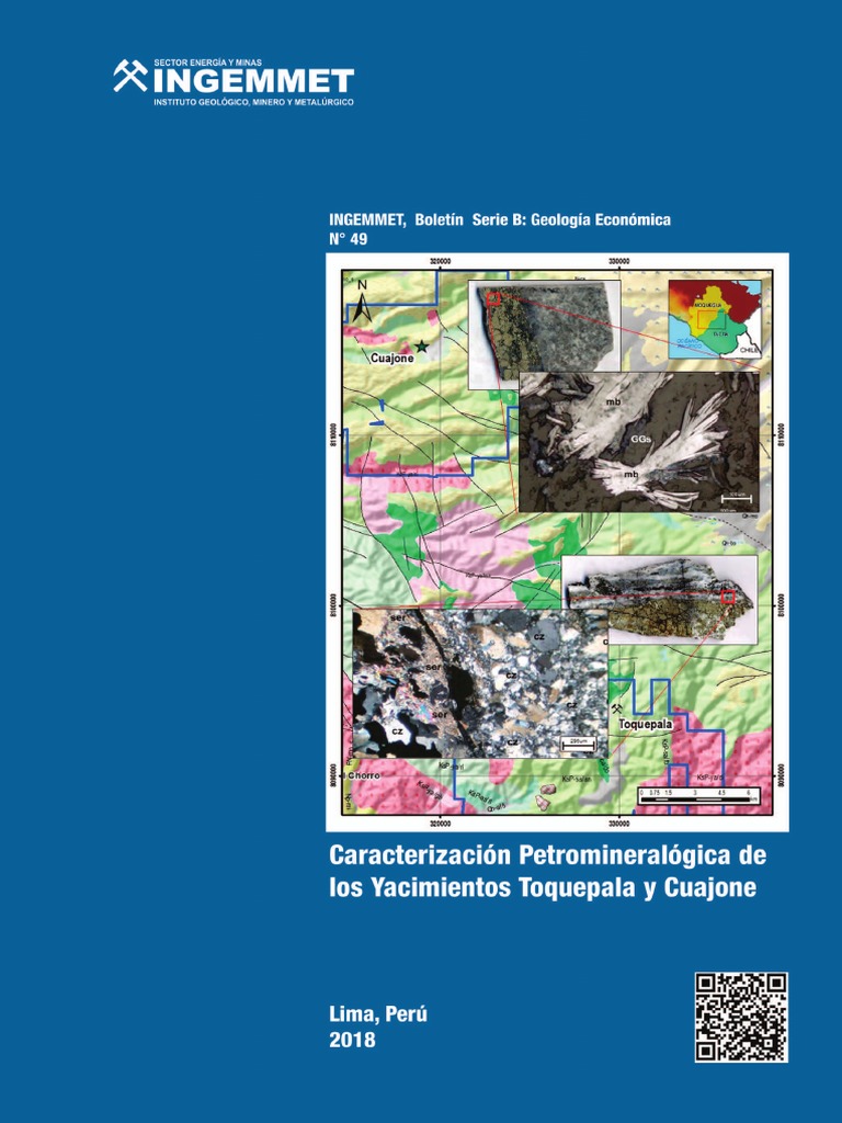 Caracterizacion Petromineralogica Toquepala-Cuajone PDF | PDF | Roca ...