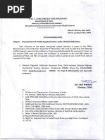 Revised CGHS Contribution and Ward Entitlement | PDF