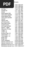 Engine Data Sheet PDF | PDF | Piston | Vehicle Parts