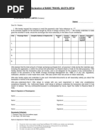 Currency Declaration Form (CDF) : Instructions For Passengers | PDF