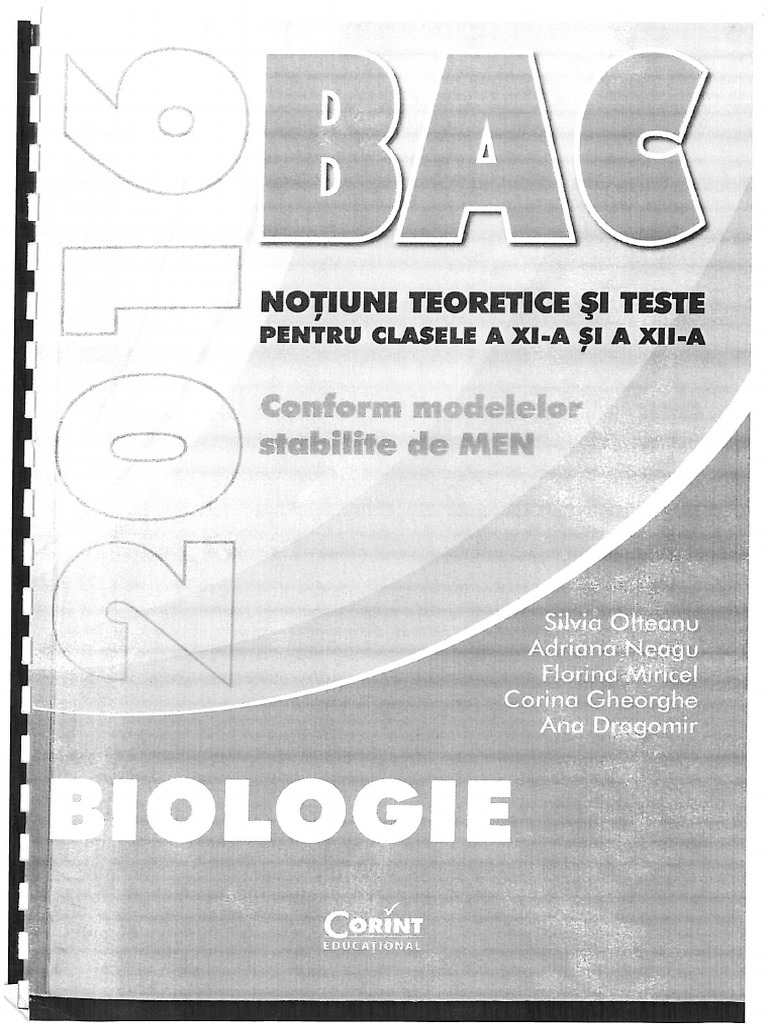 Bac Biologie | PDF