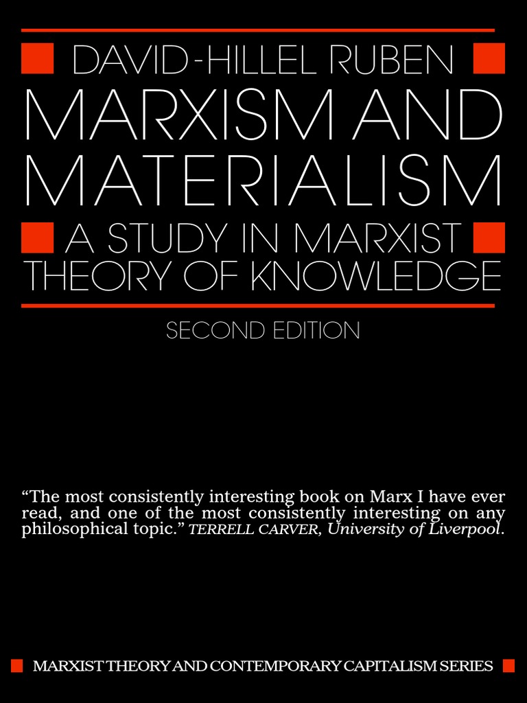 Marxism and Materialism: David - Hillel Ruben | PDF | Materialism | A ...