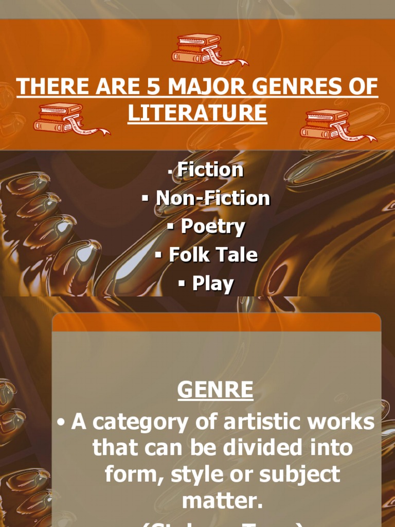 5 Major Genres of Literature | PDF