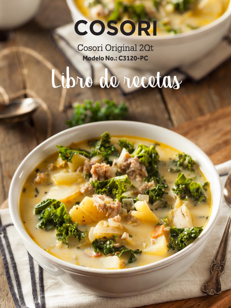 Cosori Recipes For Pressure Cooking | PDF | Cocción a presión | Arroz