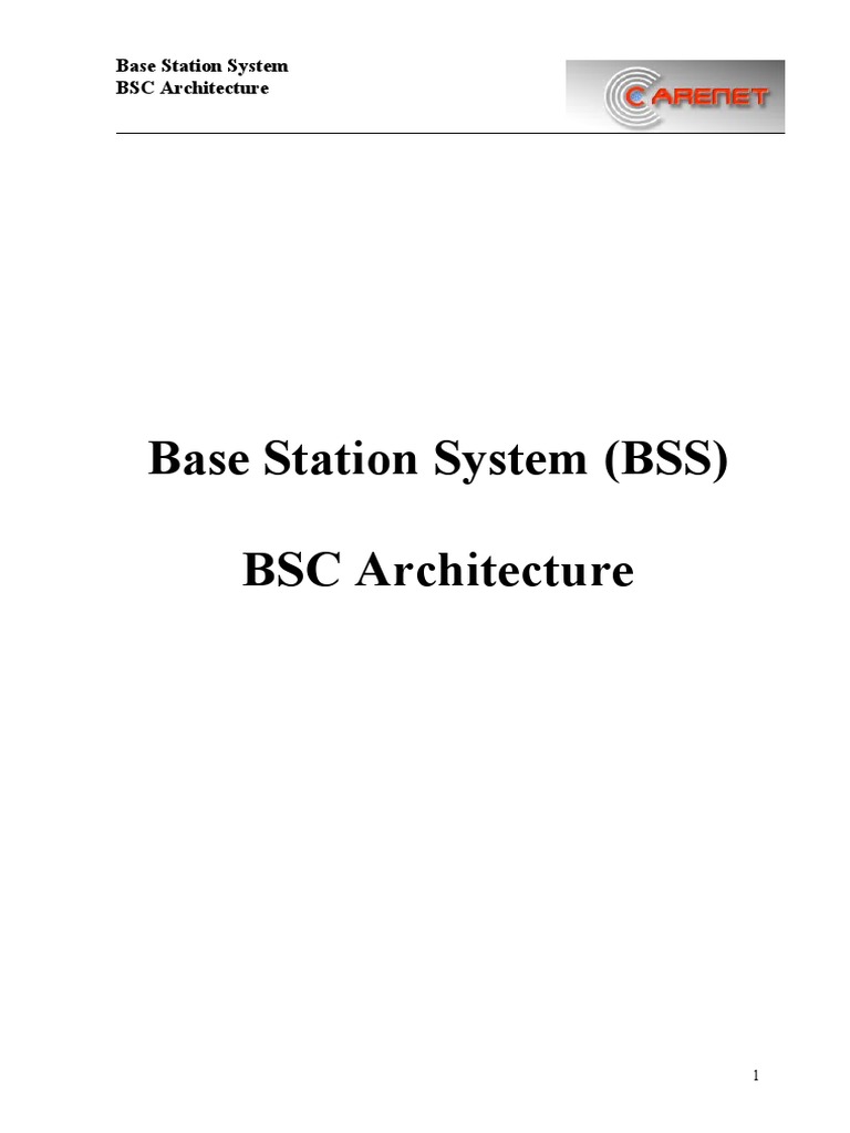 Base Station System Architecture Overview Pdf Electronics 8370