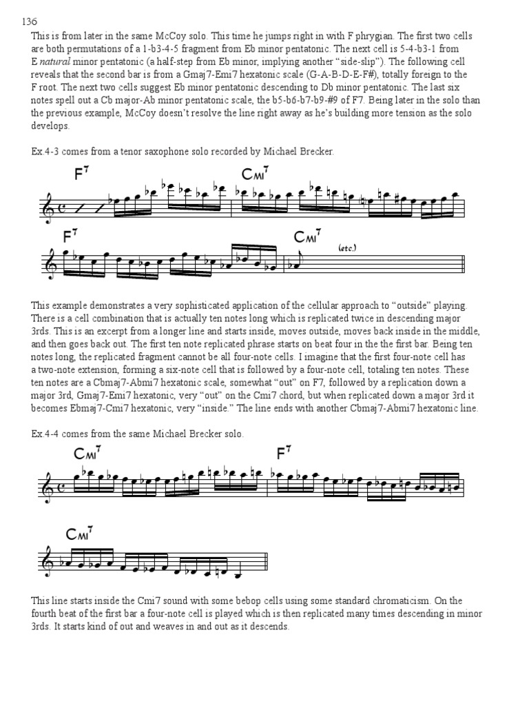 Subs 4 | PDF | Harmony | Melody