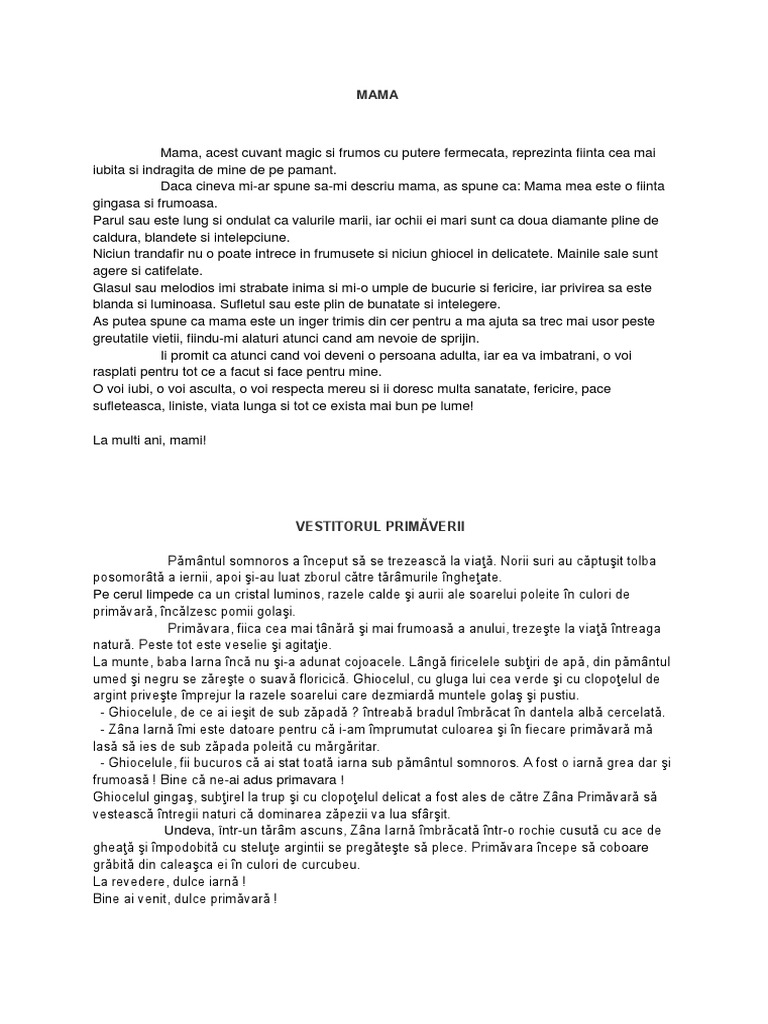 Compunere Model | PDF