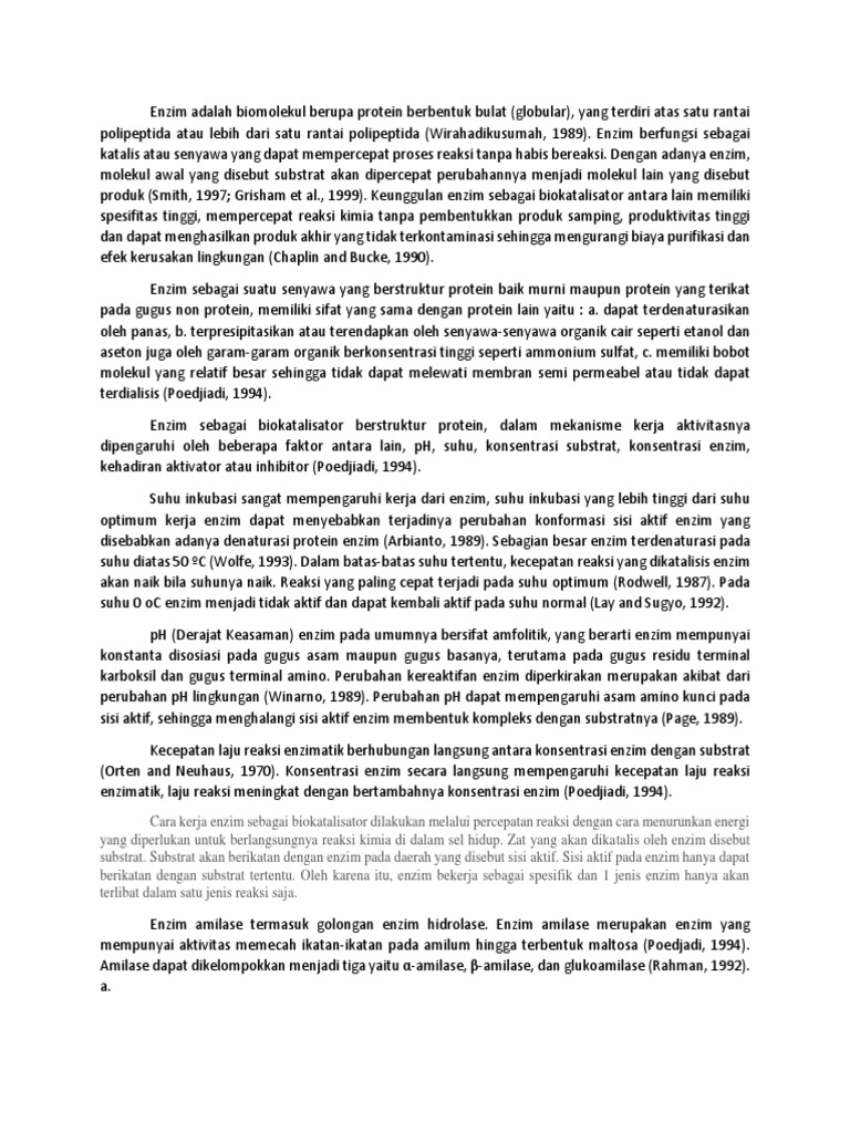 Enzim Laprak Konten | PDF | Kesehatan Holistik | Sains & Matematika