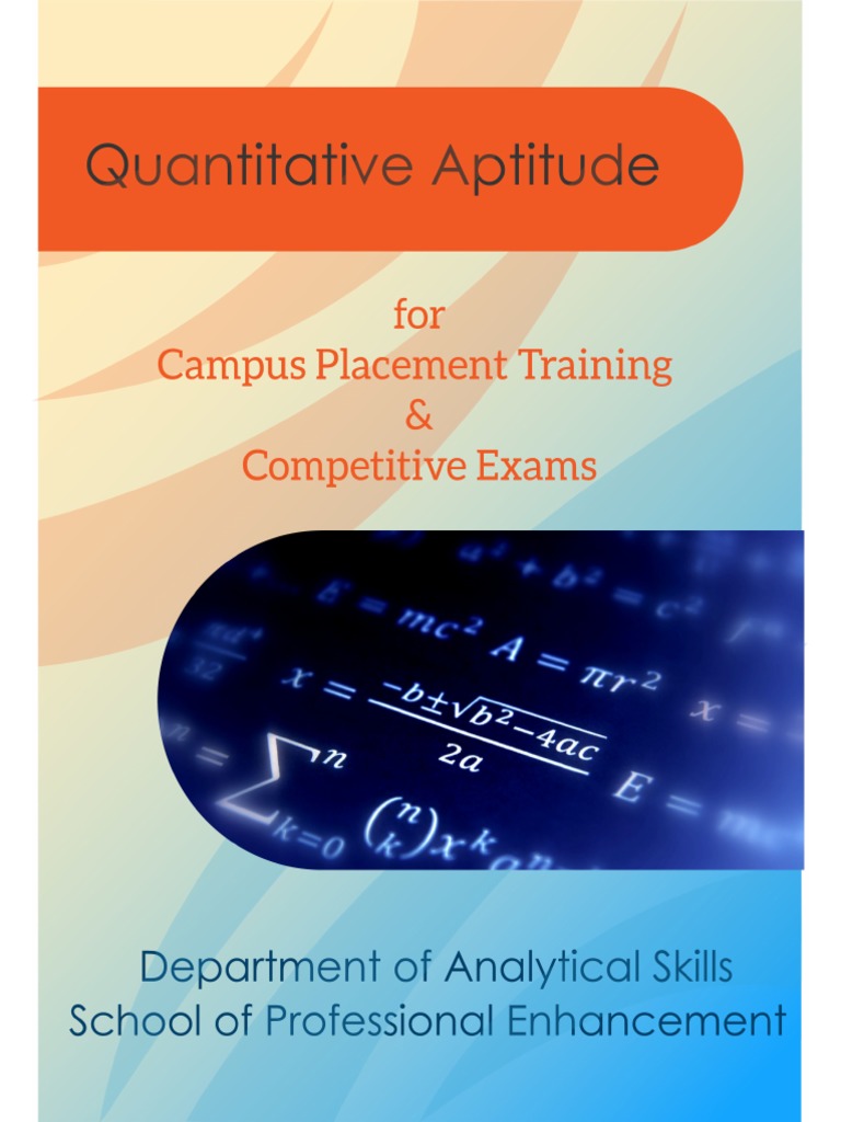 Quantitative Aptitude PDF | PDF | Prime Number | Integer
