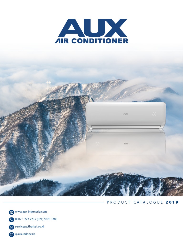 Katalog AC AUX 2019 dan Spesifikasinya | PDF