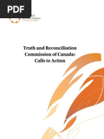 94 Calls To Action by Julia PDF | PDF | Indigenous Peoples