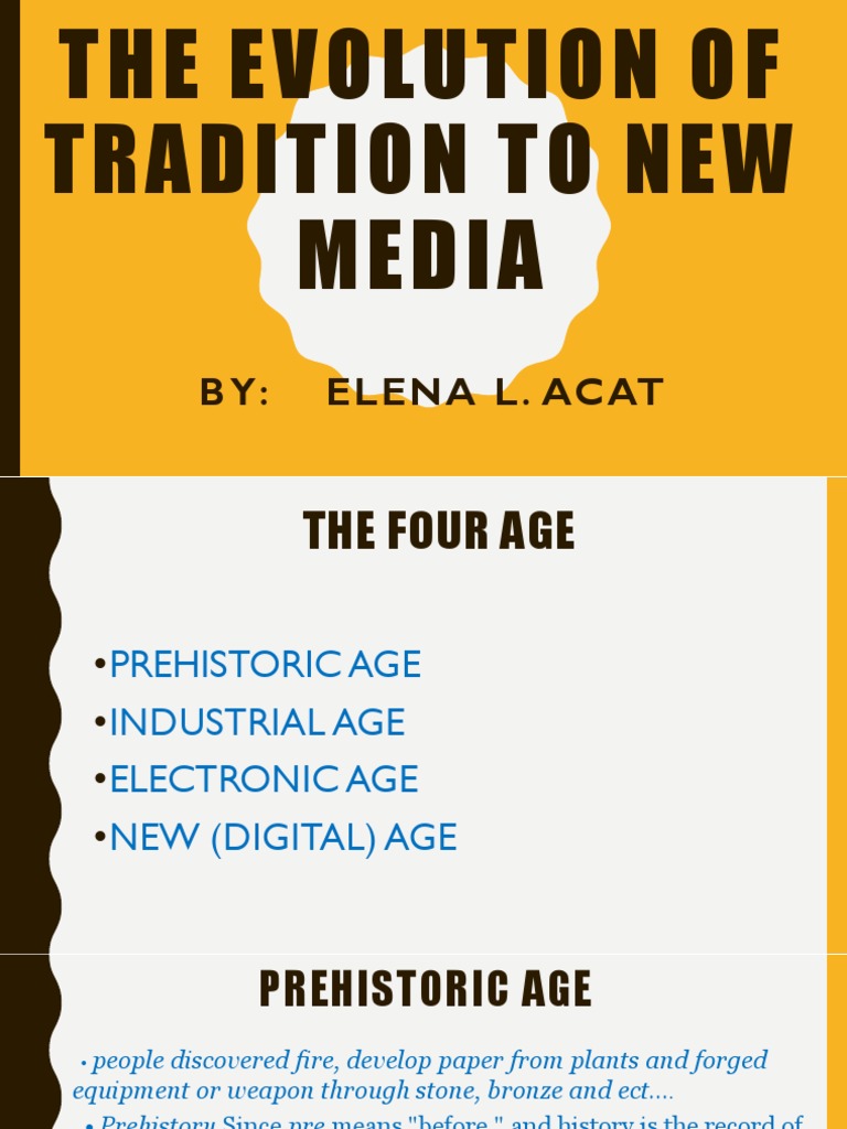 Evolution of Media Through Ages | PDF