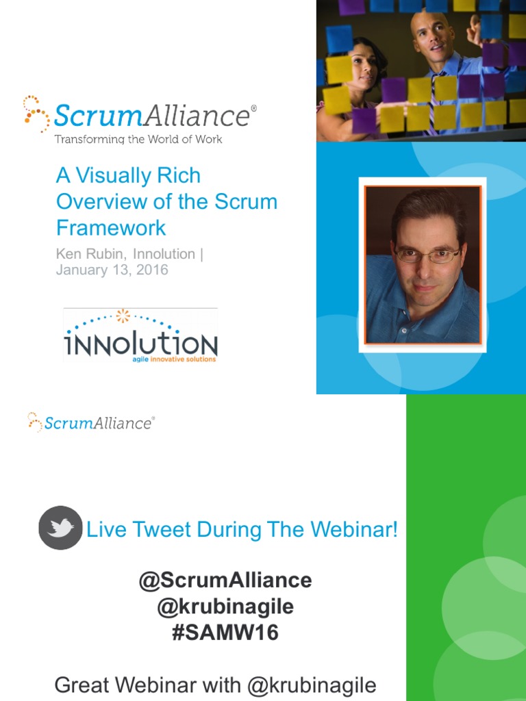 A Visually Rich Overview of The Scrum Framework: Ken Rubin, Innolution | PDF | Scrum (Software ...