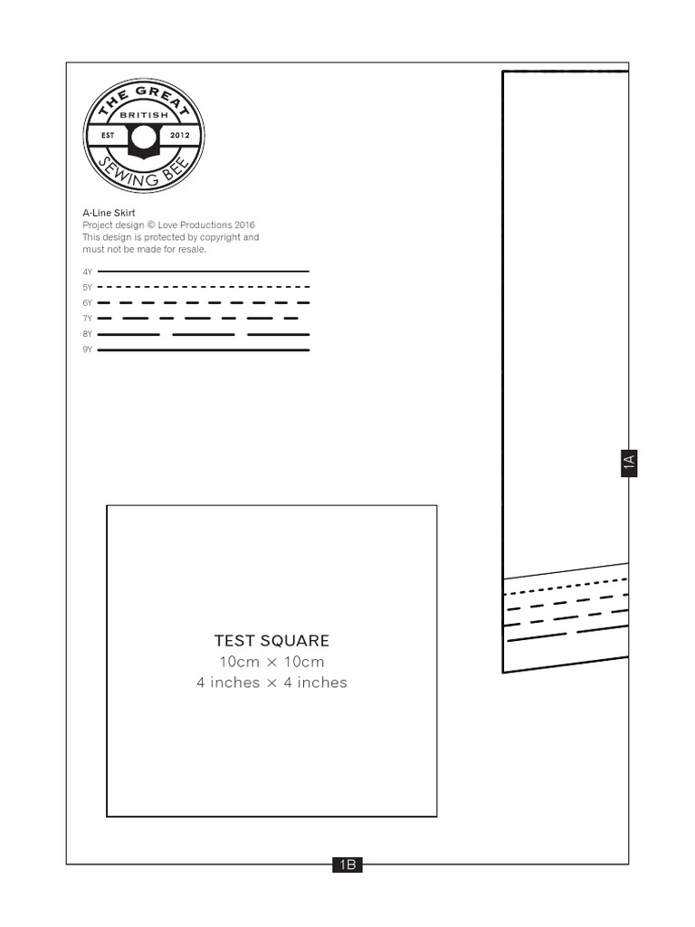 Test Square 10cm × 10cm 4 Inches × 4 Inches | PDF