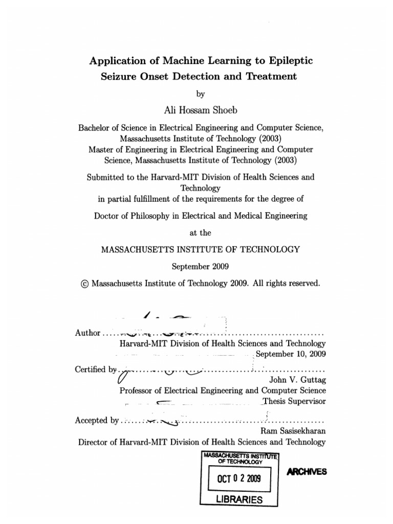 MIT-Thesis - Application of Machine Learning To Epileptic Seizure Onset Detection and Treatment ...
