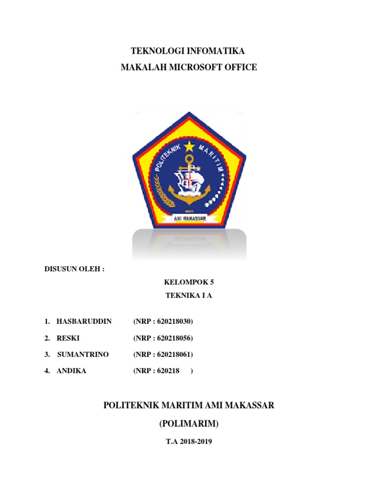 Makalah Microsoft Office | PDF