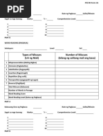 Phil Iri Forms | PDF