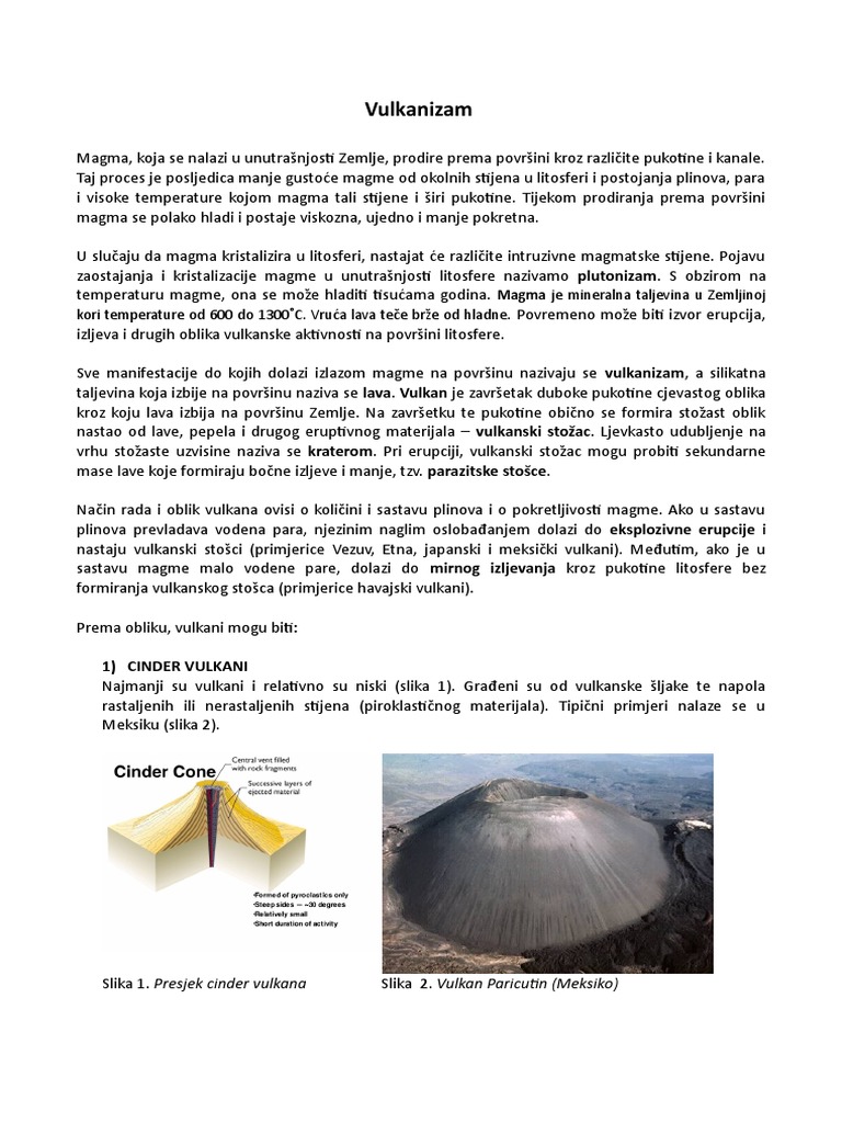 1 Vulkanizam | PDF