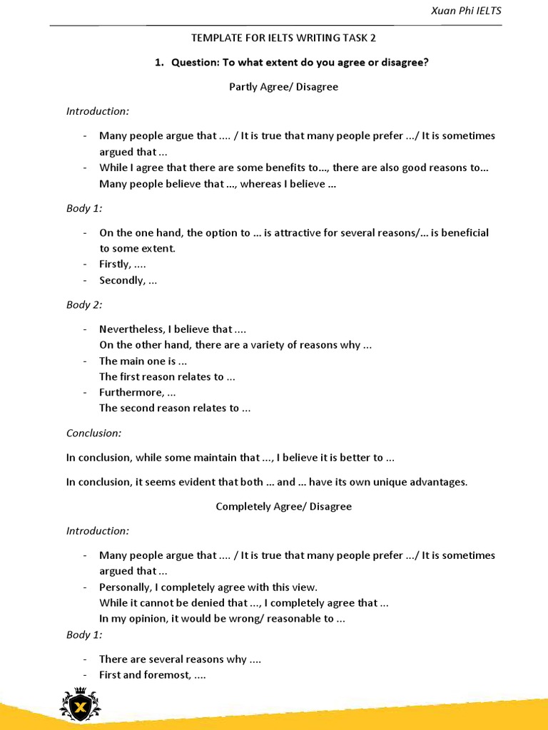 Question: To What Extent Do You Agree or Disagree? | PDF | Reason ...