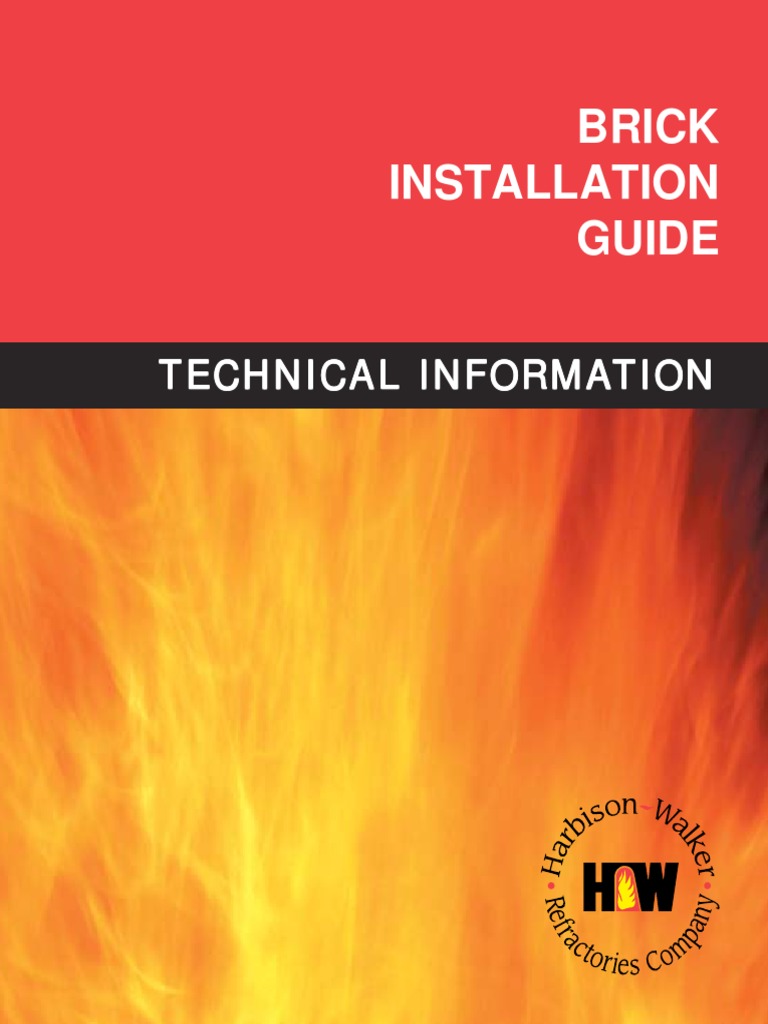 HW Brick Installation Guide PDF | PDF | Refractory | Brick