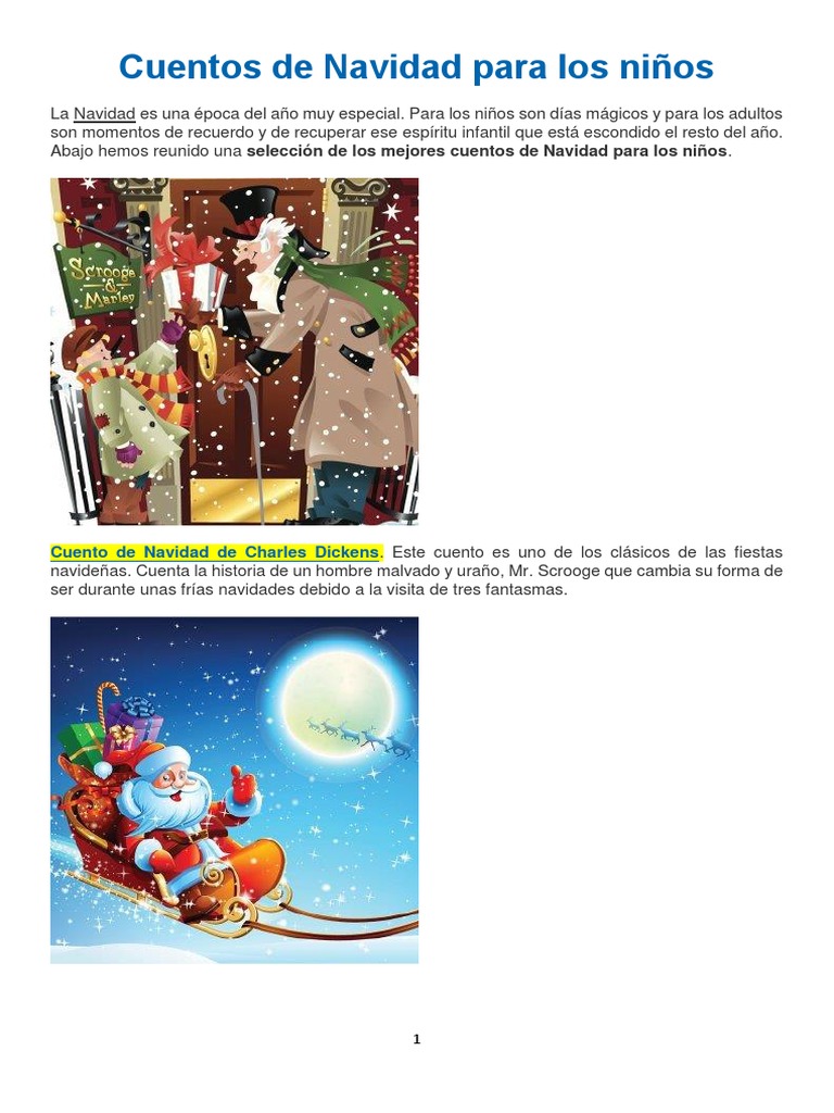 Cuentos de Navidad para Los Ninos | PDF | Papá Noel | Navidad