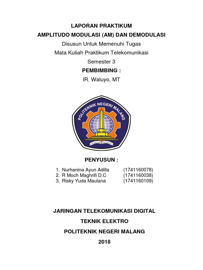 Laporan Praktikum AM dan Demodulasi | PDF | Sains & Matematika