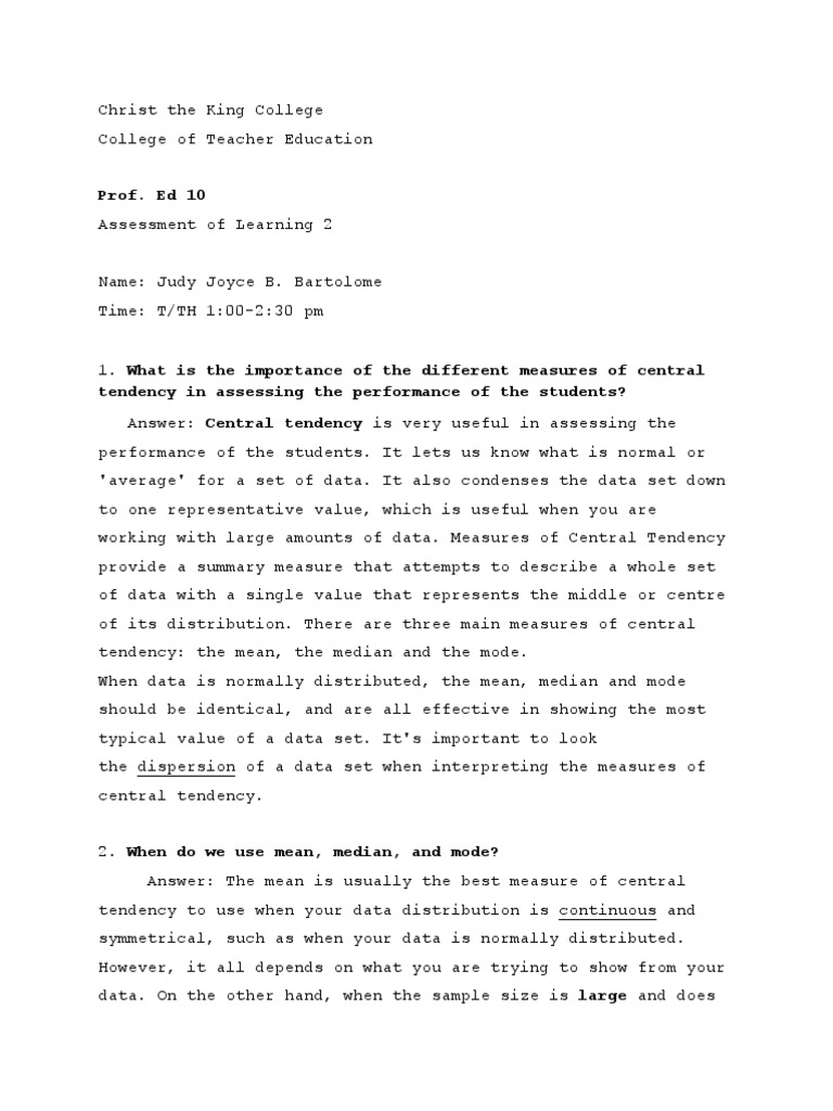 Profed 10 | PDF | Standard Deviation | Variance