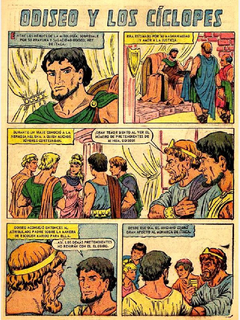 Odiseo y El Cíclope | PDF