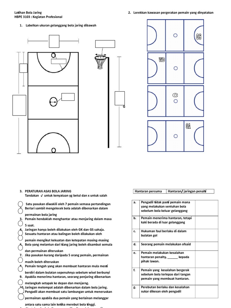 Kuiz Bola Jaring | PDF