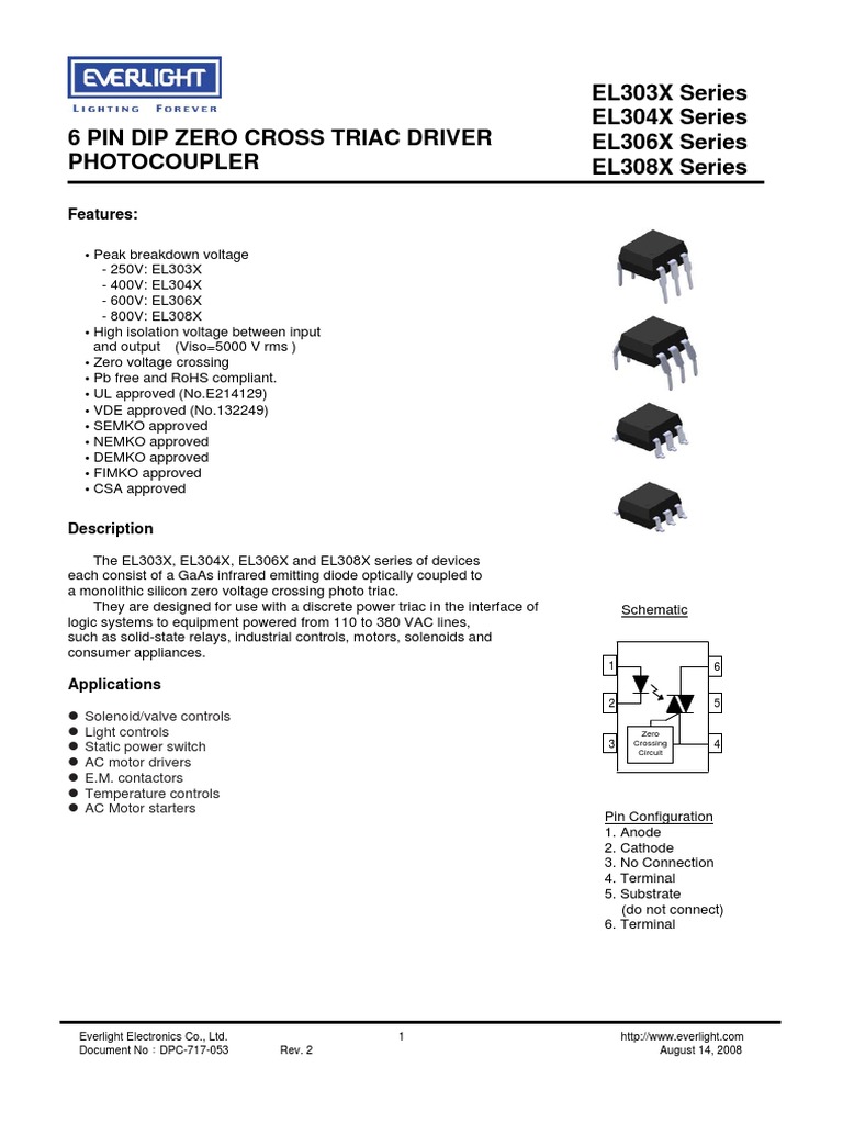 EL303X Series EL304X Series EL306X Series EL308X Series: Features | PDF ...