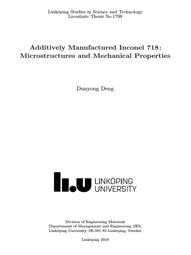 Inconel (Fases) PDF | PDF | Heat Treating | Fracture