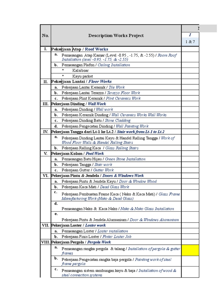 Time Schedule Project | PDF