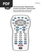 Black Universal Remote | PDF | Set Top Box | Remote Control