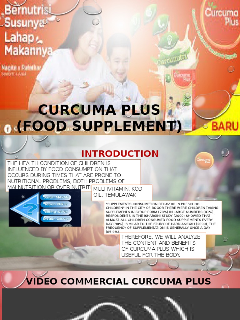 Curcuma Plus (Food Supplement) | PDF | Dietary Supplements | Foods