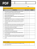 Hse-027 - Environmental Site Inspection - Checklist | PDF | Waste | Oil ...